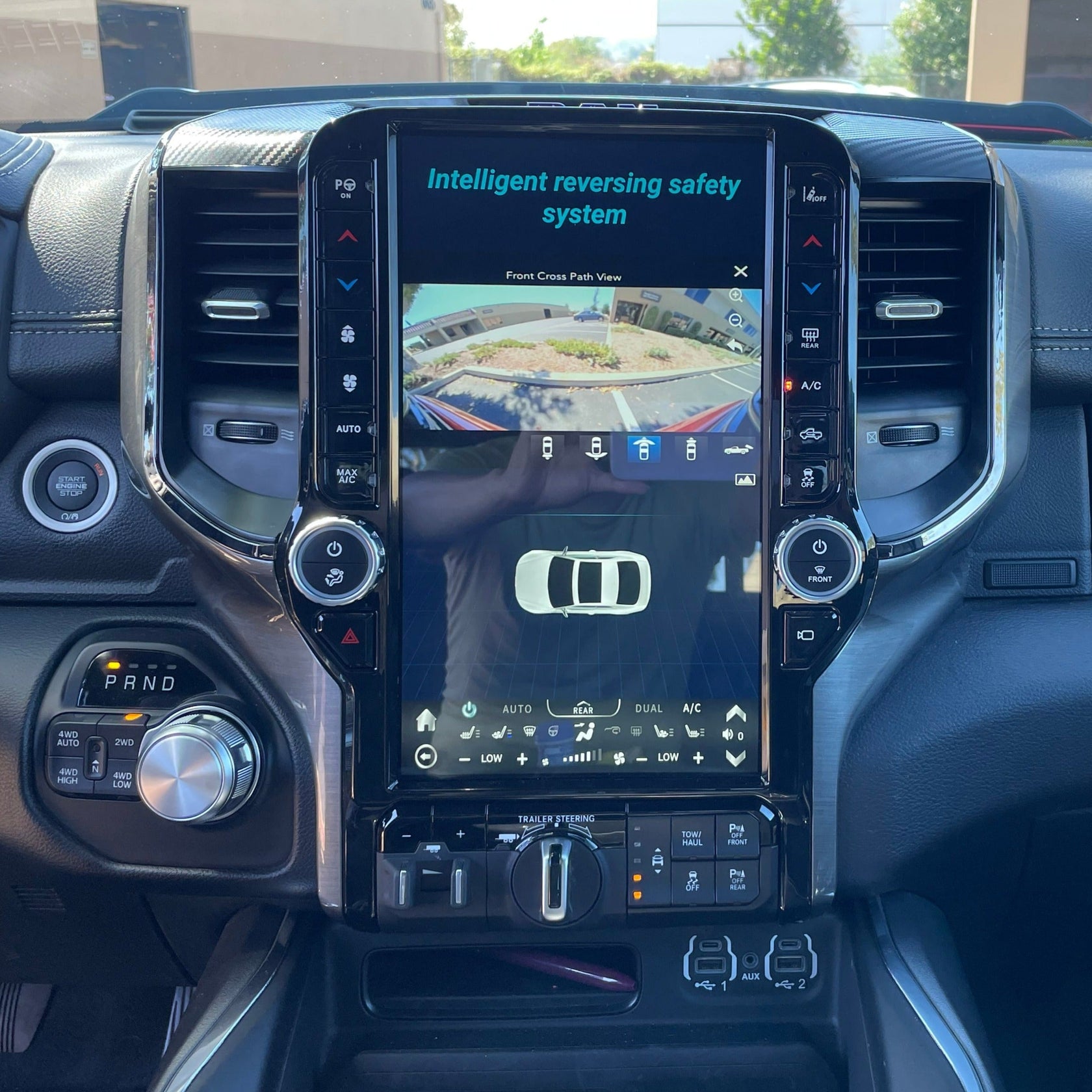 Buy Now 13.6” Android 13/14 Vertical Screen Navigation Radio for Dodge ...